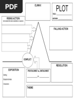 Blank Plot Diagram Template | PDF | Plot (Narrative) | Storytelling