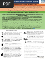 Clinical Frailty Scale Poster | PDF