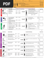 Fall Risk Assessment Form | PDF | Dementia | Medical Specialties
