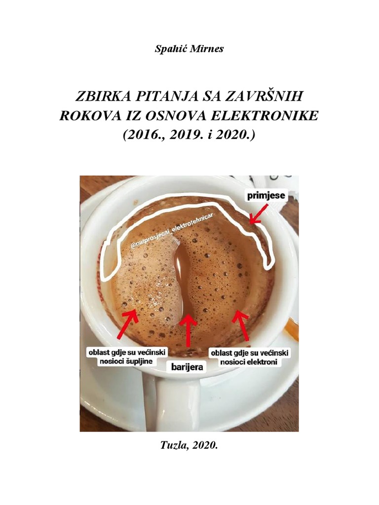 Zbirka Pitanja Sa Završnih Rokova Iz Osnova Elektronike | PDF