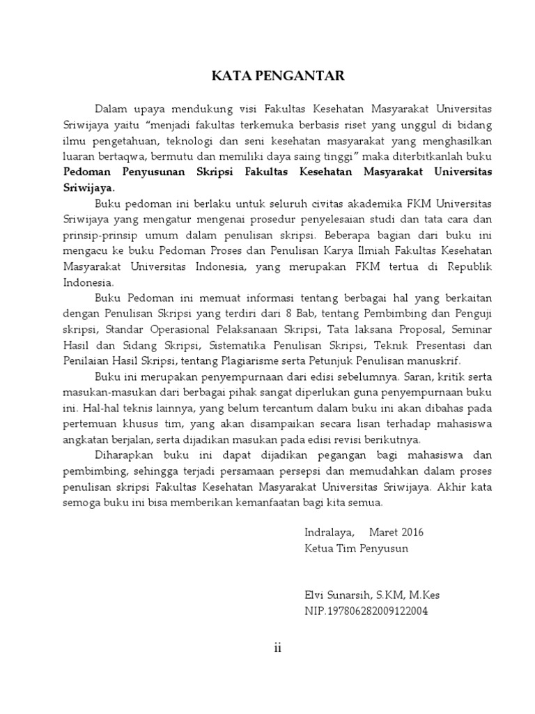 Panduan Skripsi 2016 | PDF