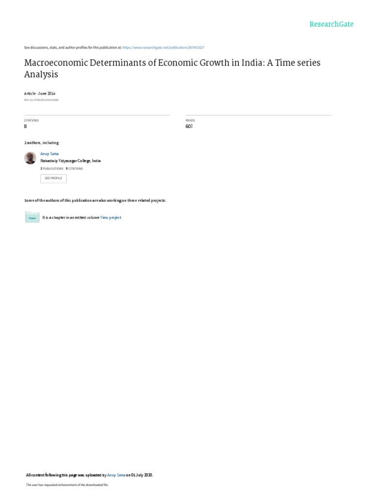 GDP Growth Sop | PDF | Quantity Theory Of Money | Economic Growth