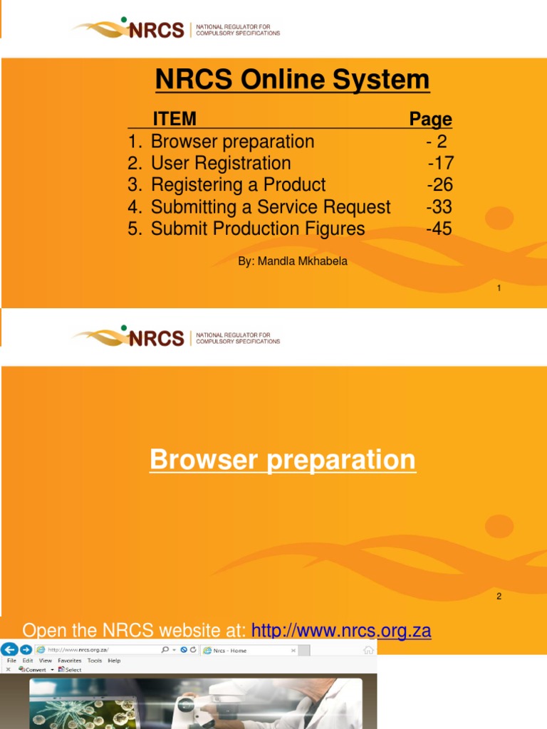 NRCS Online Customer Manual Pages 23 - 41 | PDF | Information Age ...