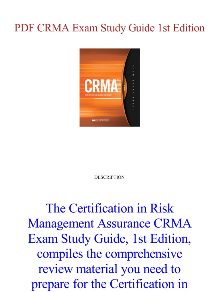 PDF CRMA Exam Study Guide 1st Edition | PDF