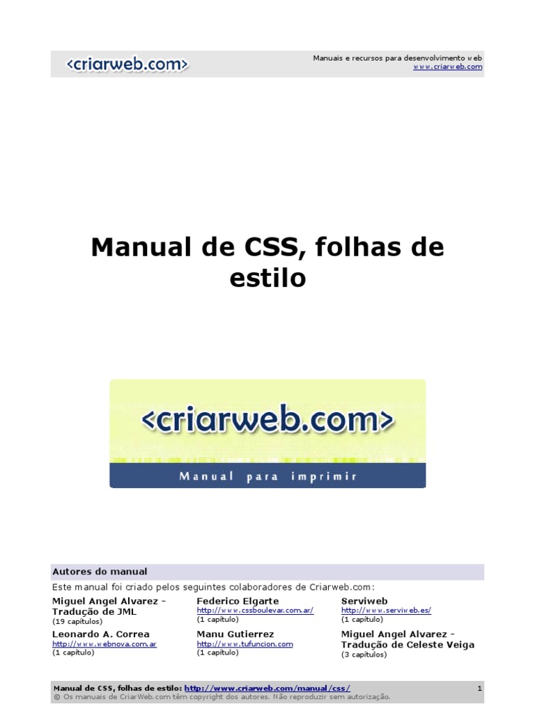 Manual Css | PDF