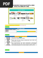 Panduan Pengisian Deskripsi Tugas Dalam Hrmis | PDF