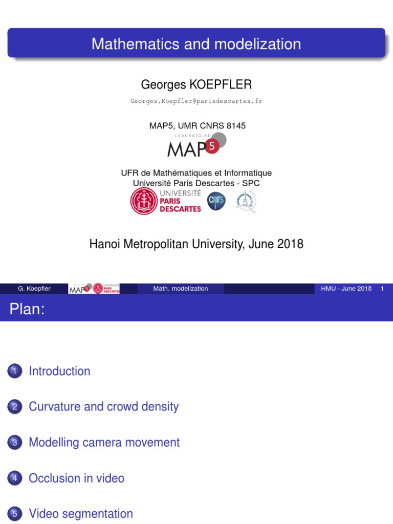 Math Modelization HMU HANDOUT | PDF | Geometry | Teaching Mathematics