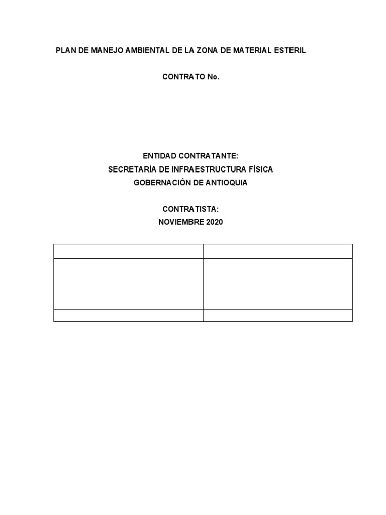 PMA Zodme | PDF | Gestión de recursos ambientales | Entorno natural
