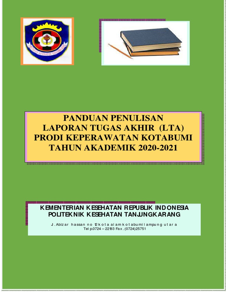 Pedoman Penulisa LTA 2021 Prodi | PDF