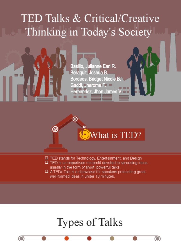 History of TED Talks | PDF | Science | Technology (General)