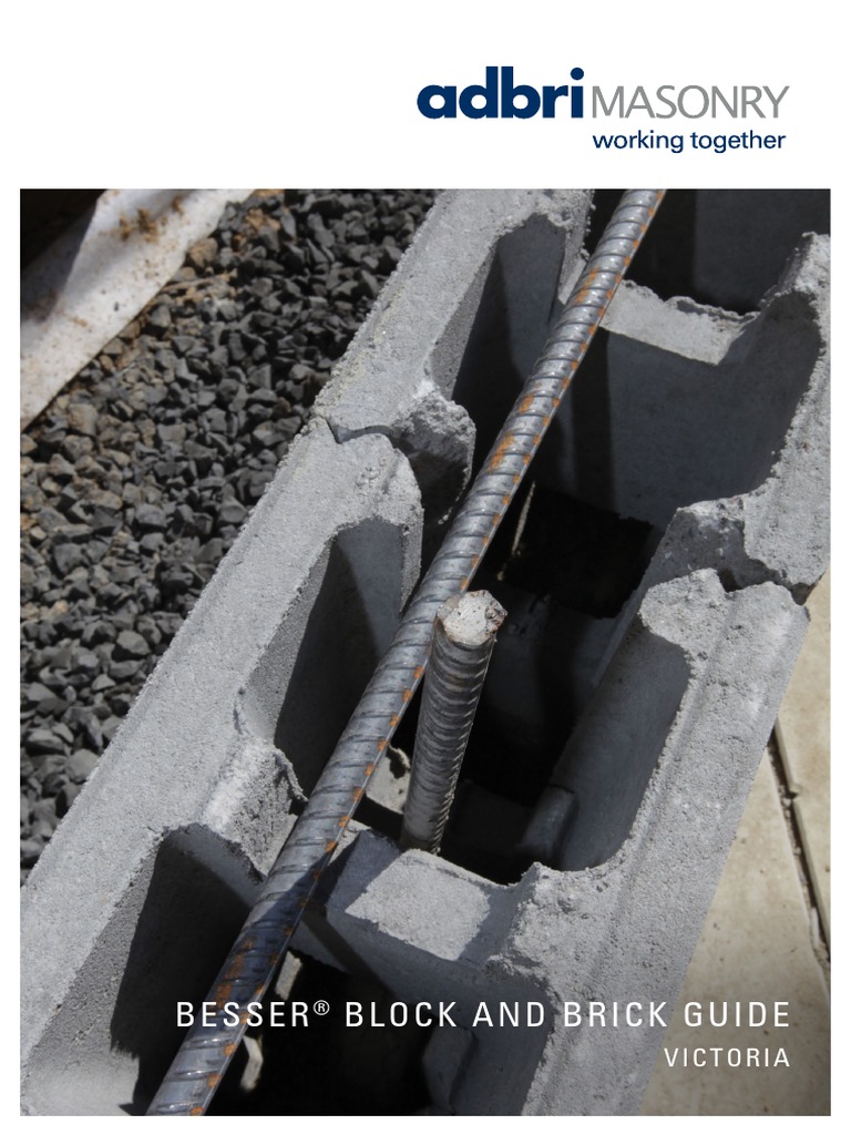 Besser Block and Brick Guide: Victoria | PDF | Masonry | Brick