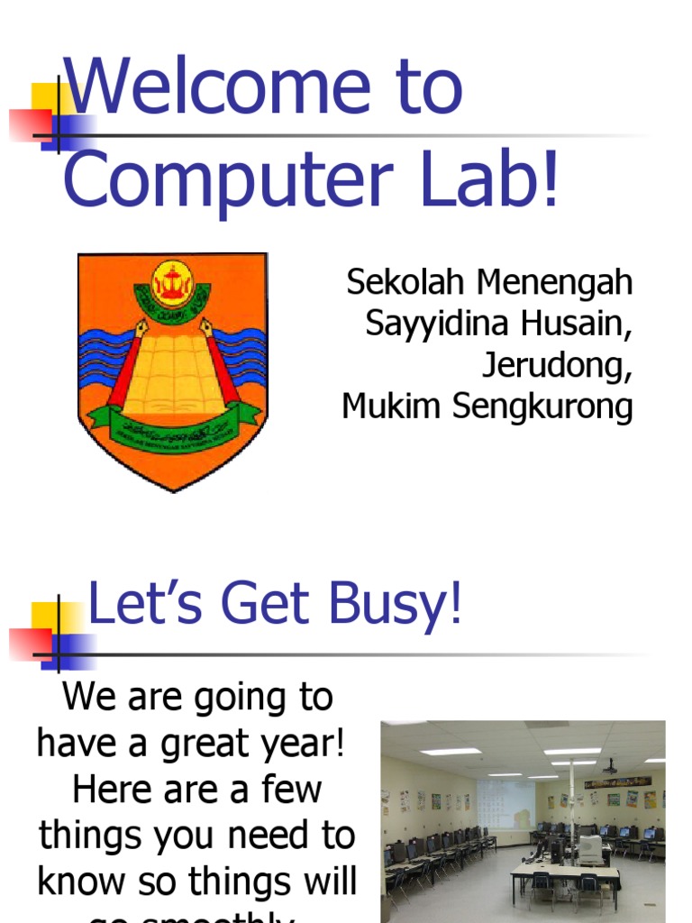 Welcome To Computer Lab!: Sekolah Menengah Sayyidina Husain, Jerudong ...