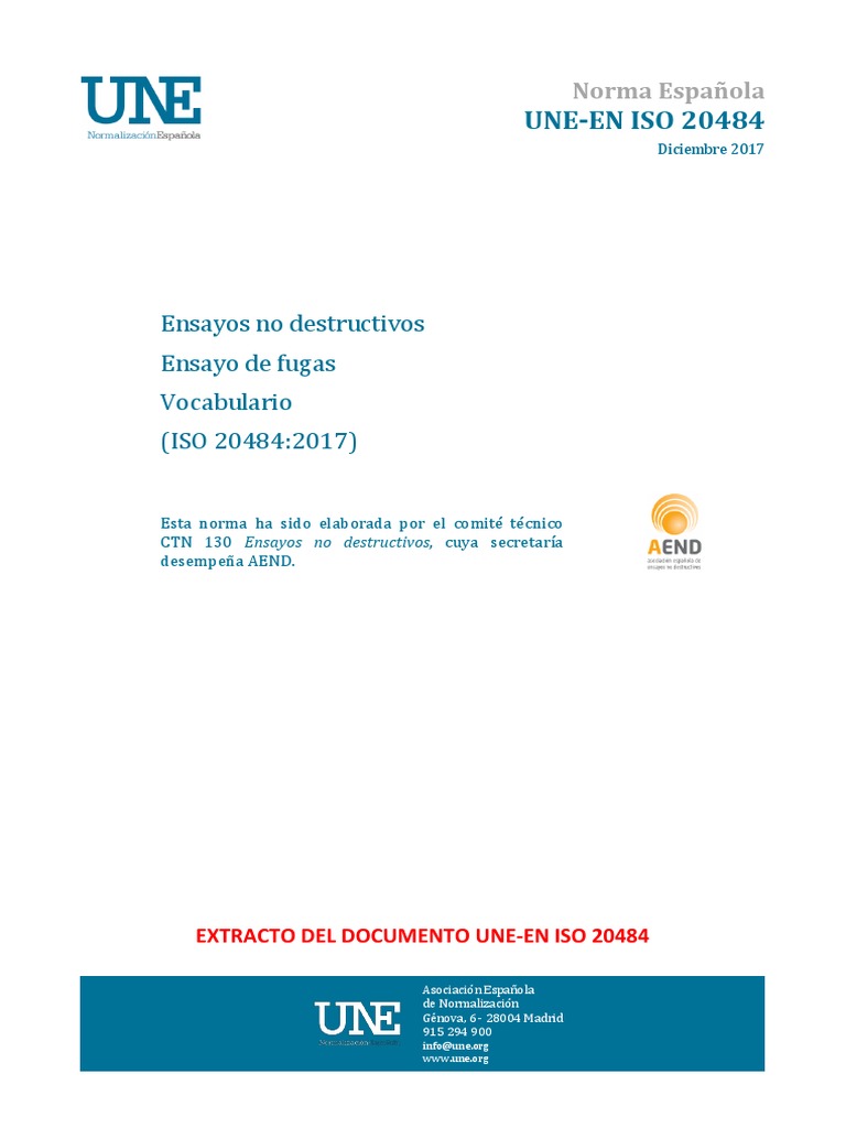 Iso 20484 - 2017 | PDF | Química Física | Física