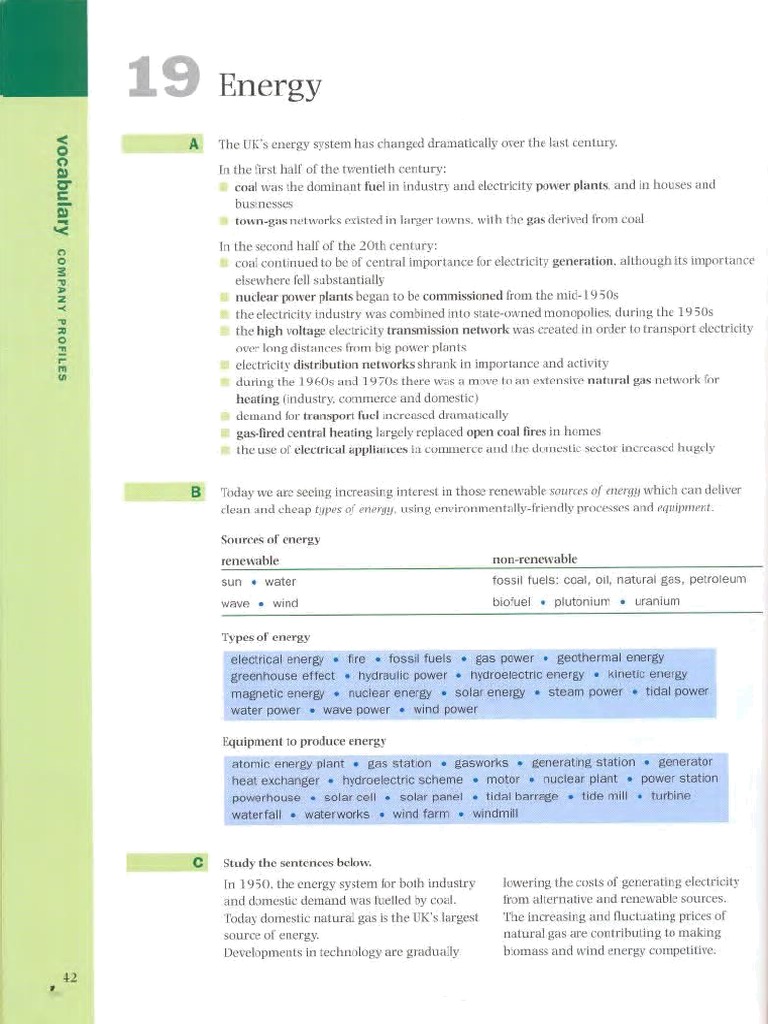 Technical English Vocabulary and Grammar | PDF