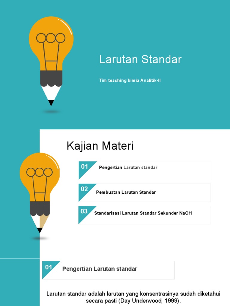 Larutan Standar | PDF