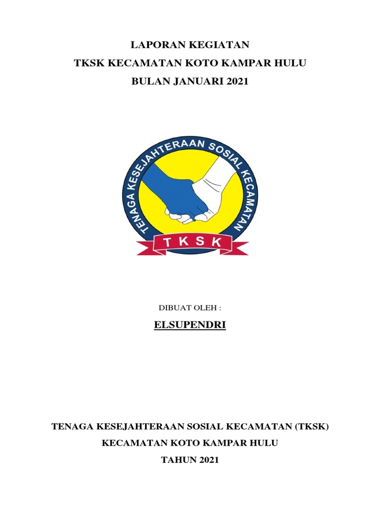 Laporan Format TKSK 2021 | PDF
