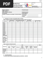 Program Terminal Report - SBFP | PDF | Nutrition | Diet & Nutrition