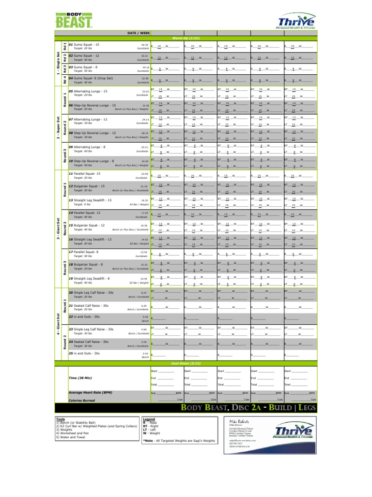 Body-Beast 02a - BUILD - Legs | PDF | Body Shape | Hobbies