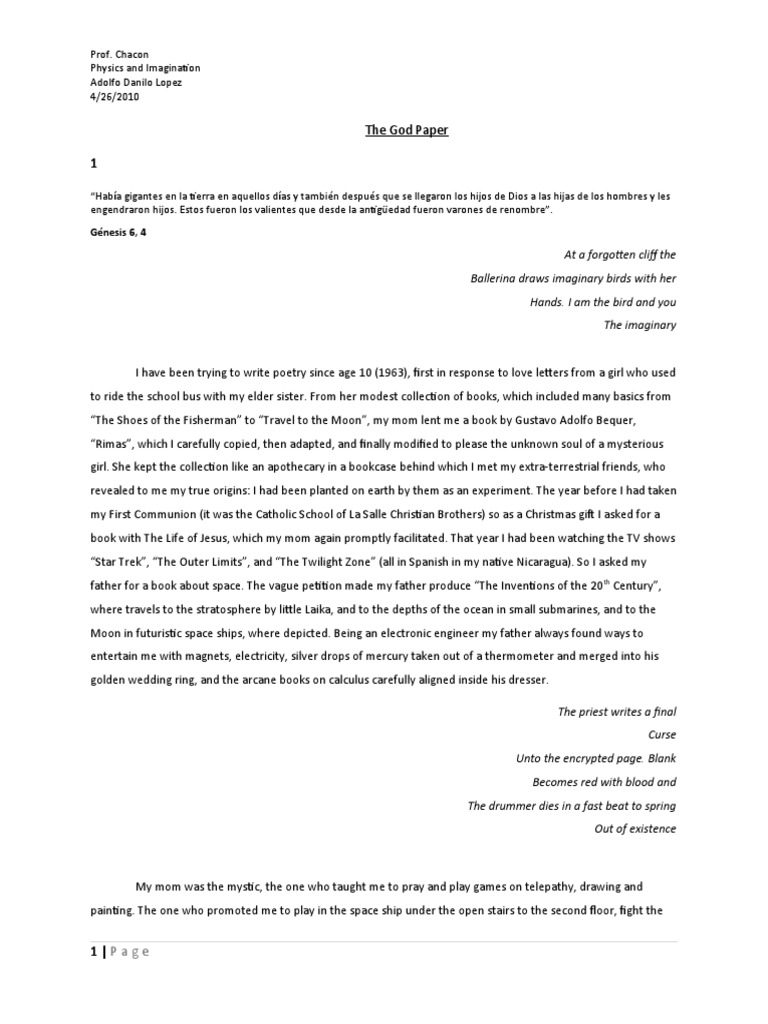 The God Paper | PDF | Representation Theory | Higgs Boson