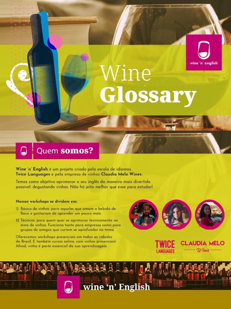 Wine Glossary | PDF | Wine | Winemaking