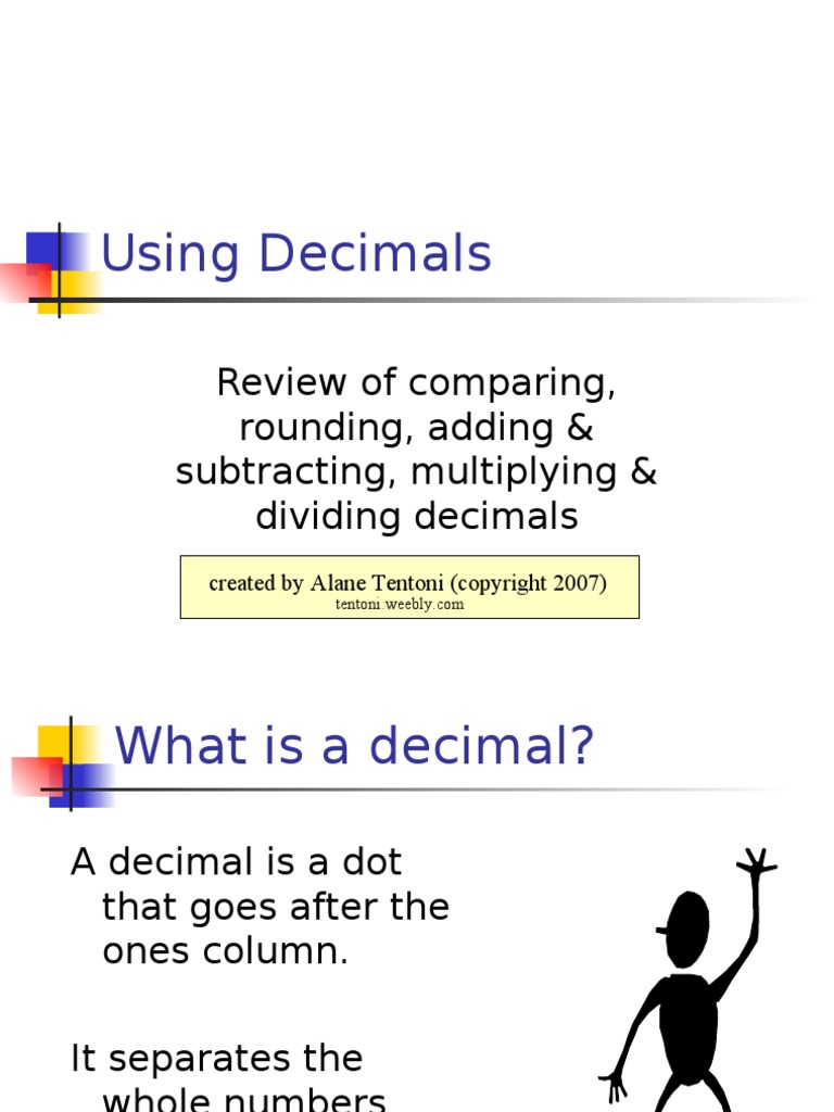 Chapter 3 Decimals | PDF