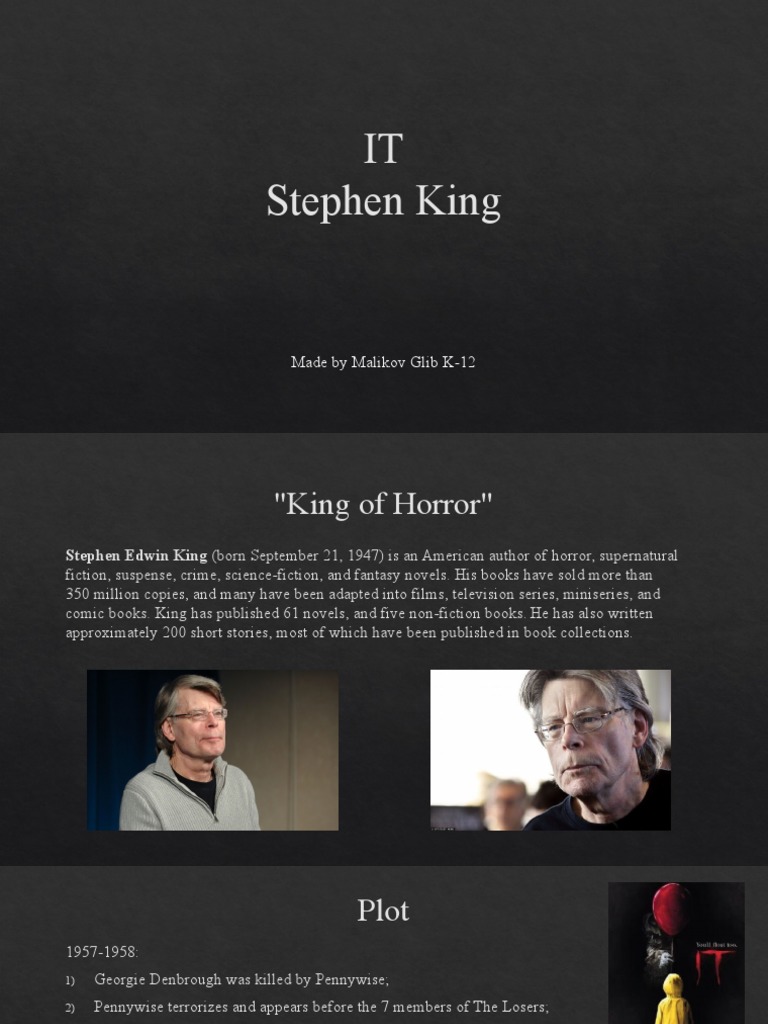 The Ritual of Chüd in Stephen King's IT | PDF