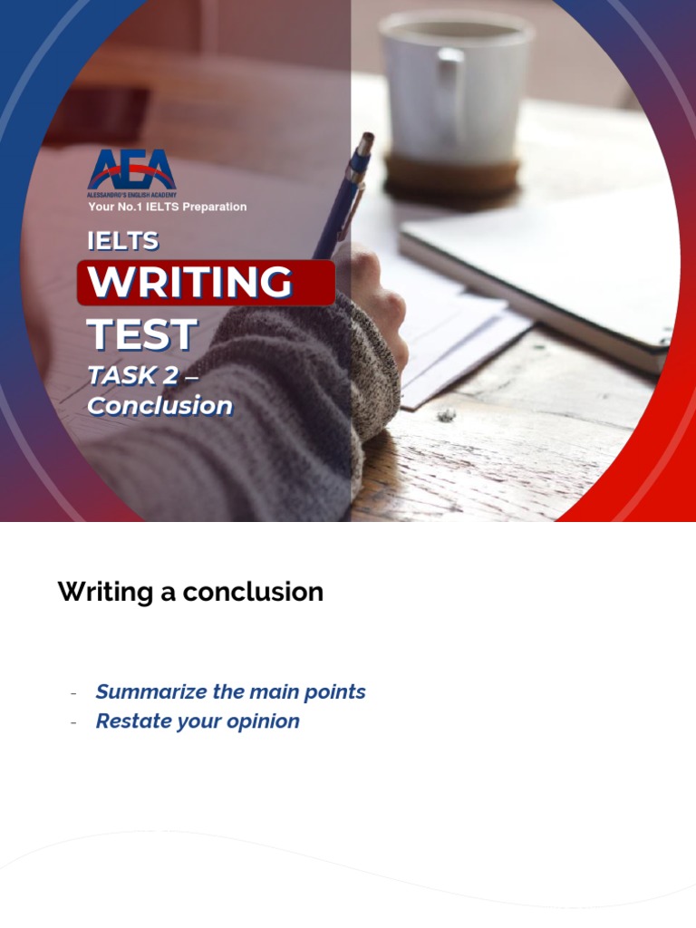 IELTS Writing Task 2 Conclusions Guide | PDF | Homework | Human Nature