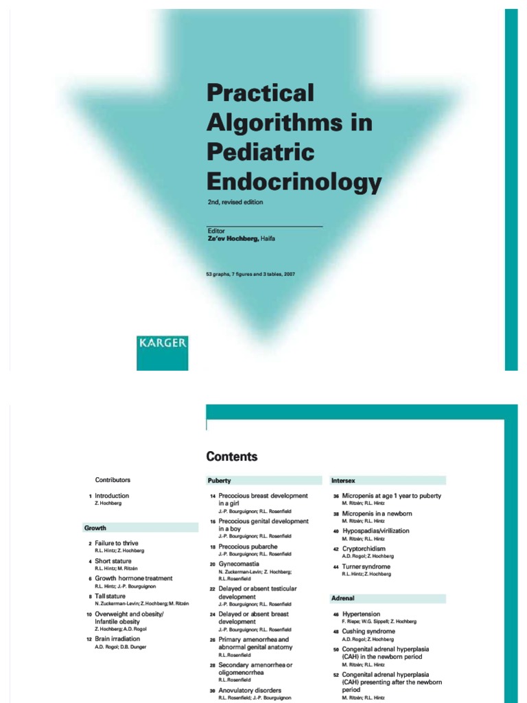 Practical Algorithms in Pediatric Endocrinology | PDF | Puberty ...