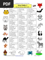 Brown Bear I SEE Pocket Chart Simple Sentences | PDF