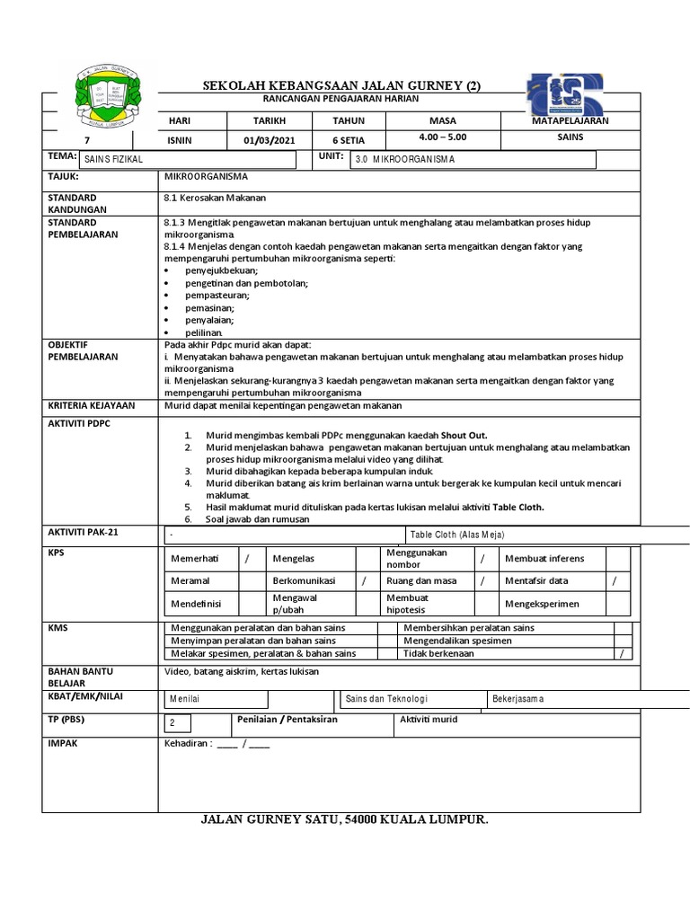 RPH SN t6 2021 | PDF