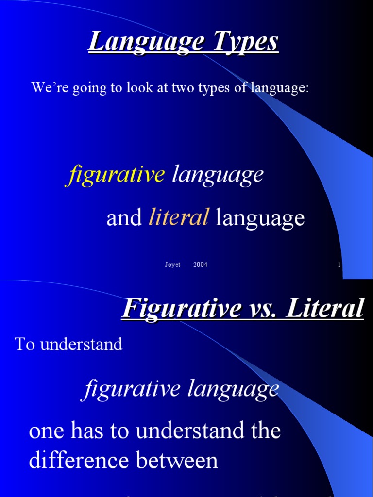 Figurative and Literal Sentence | PDF | Metaphor | Languages