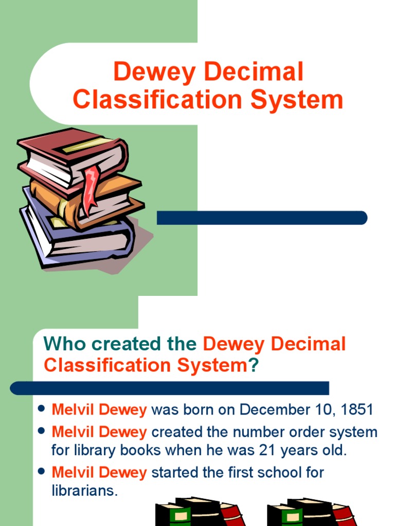 Dewey Decimal Classification System | PDF | Science | Library And Museum