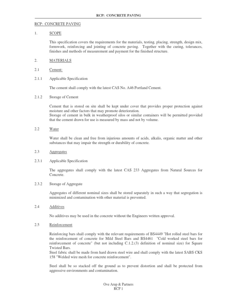 RD Conc Paving | PDF | Construction Aggregate | Concrete