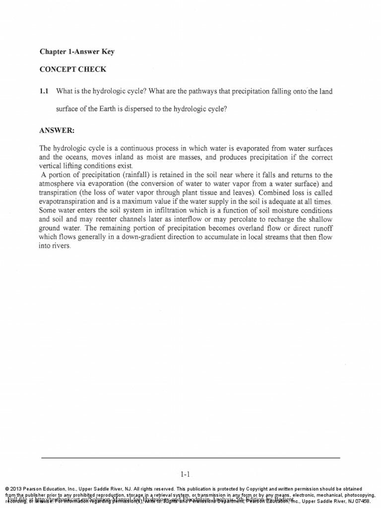 Hydrology and FloodPlain Analysis | PDF | All Rights Reserved | Copyright