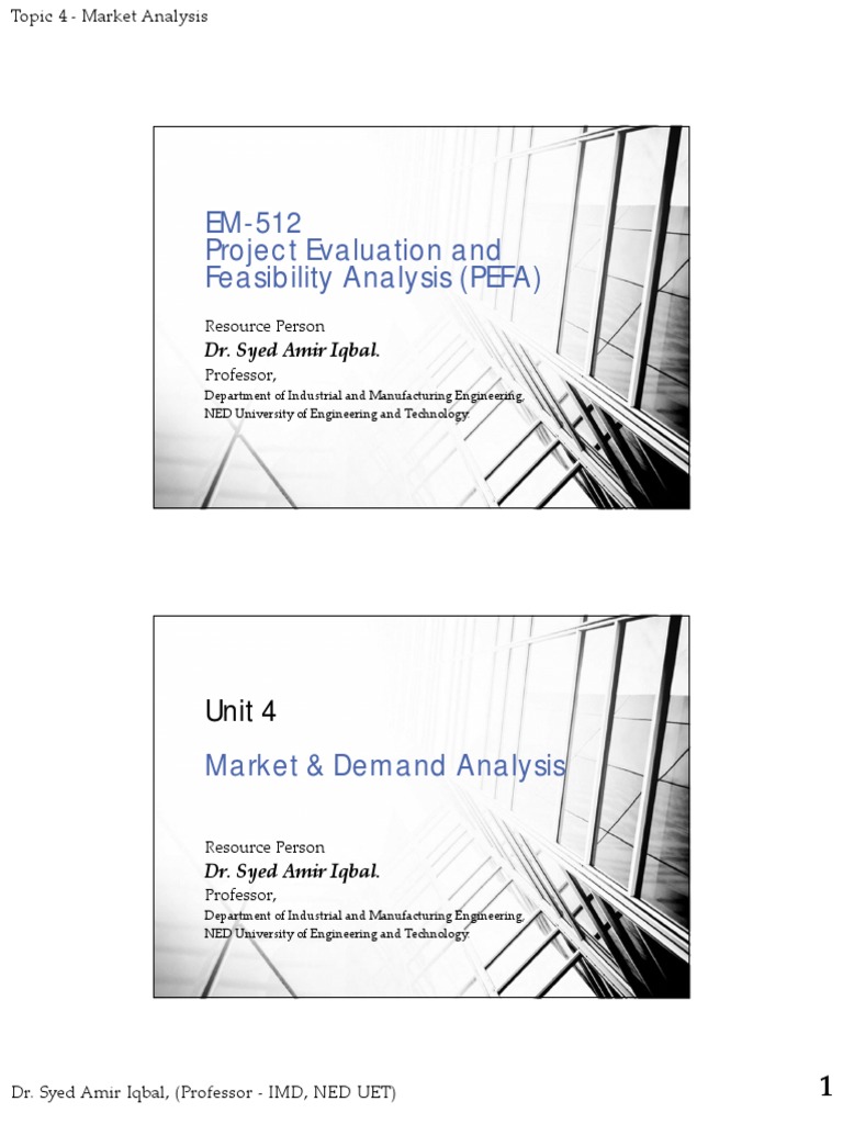 Topic 4-Market and Demand Analysis | PDF | Forecasting | Econometrics