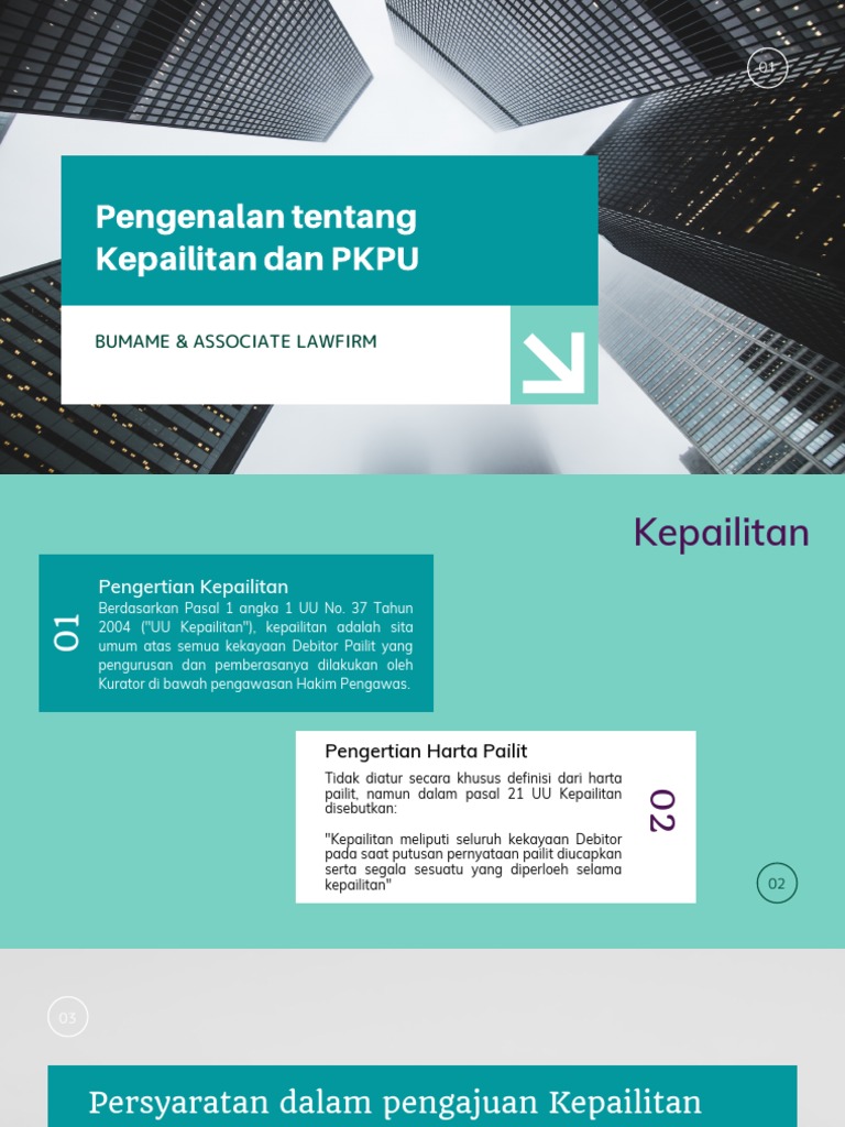 PPT. Kepailitan Dan PKPU | PDF