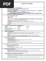 MSDS - CLR® Calcium, Lime & Rust Remover | PDF | Household Chemicals ...