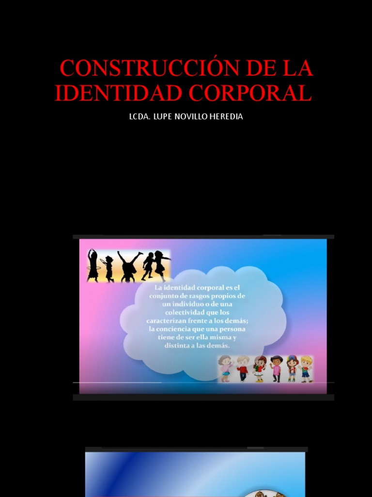 Construcción de La Identidad Corporal | PDF