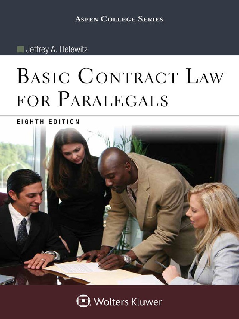 Basic Contract Law For Paralegals | PDF | Consideration | Offer And ...