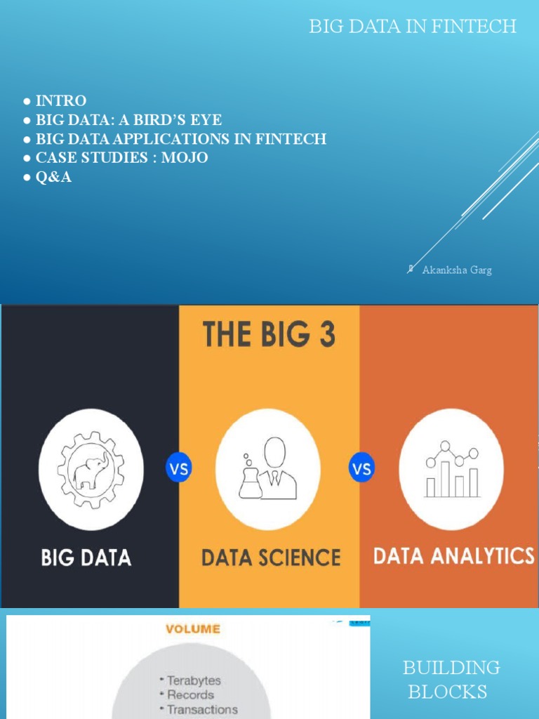 Big Data in Fintech | PDF | Analytics | Financial Technology