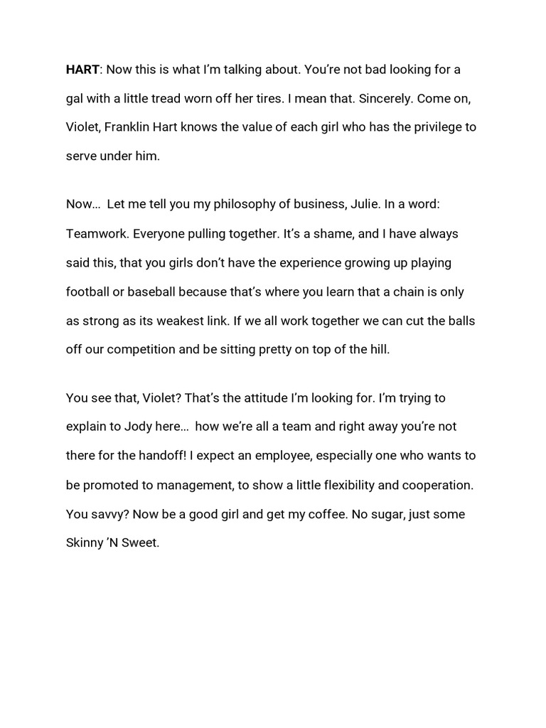 Accent Assessment Monologue | PDF