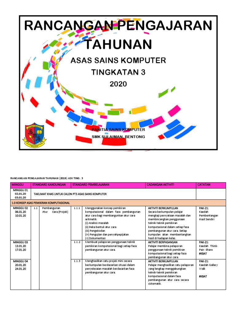 RPT Ask T3 2020 | PDF