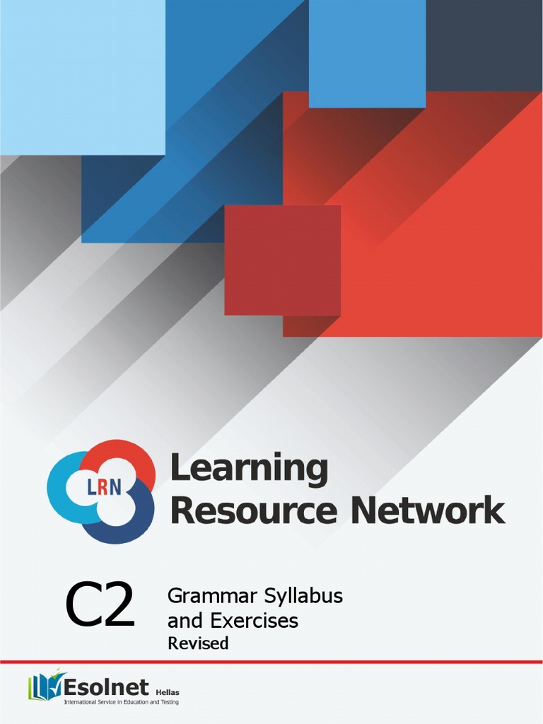 C2 Grammar Syllabus and Exercises For The LRN (Revised) | Download Free ...