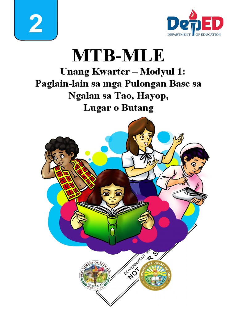 MTB-MLE Grade 2 Modyul Final | PDF