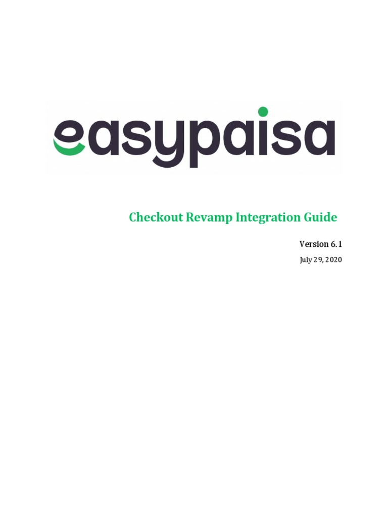 Easypay Checkout - Integration Guide 6.1 | PDF | Public Key Cryptography | Html Element
