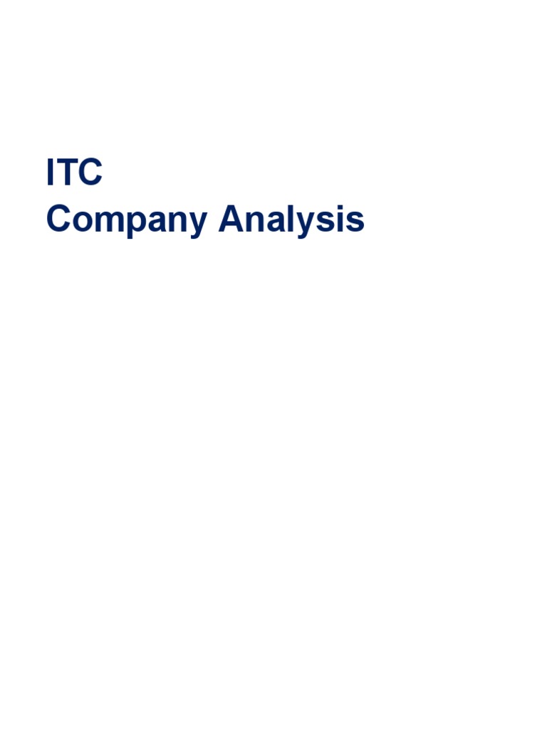 ITC Financial Model | PDF | Equity (Finance) | Retained Earnings