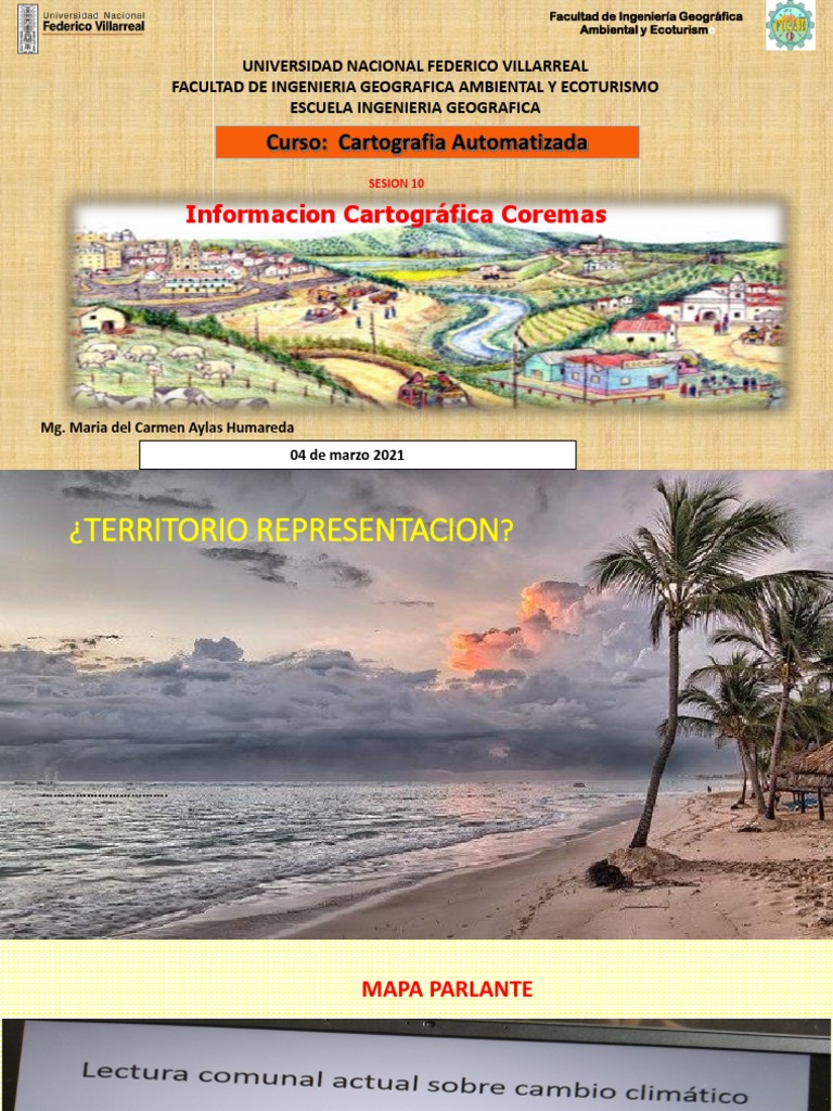 Sesion 10 Coremas | PDF | Cartografía | Geografía