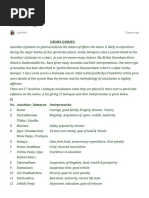 Nakshatra Chart in Tabular Form | PDF