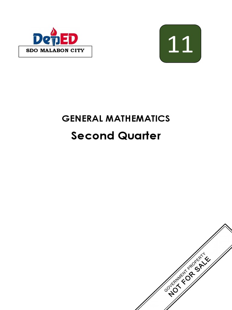 Week 1 2ND Quarter Modules Gen Math | PDF | Present Value | Compound ...