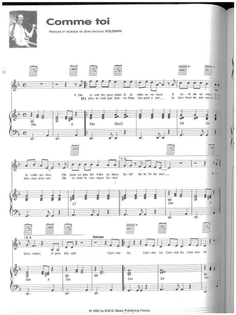 Comme Toi | PDF